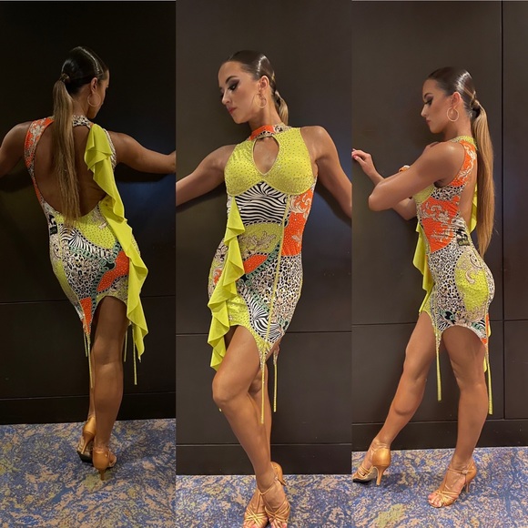 Neda Design | Dresses | New Ballroom Dance Competition Dress | Poshmark